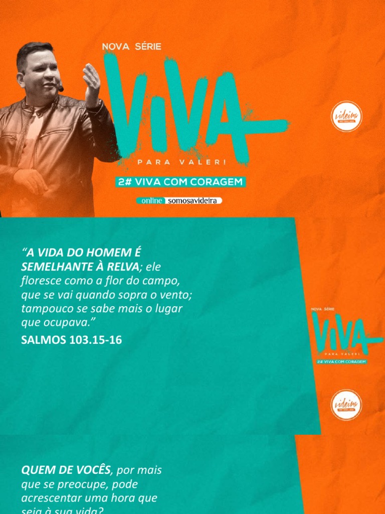 #2 Viva Com Coragem! - Presente - Compactado | PDF | Religião e Espiritualidade