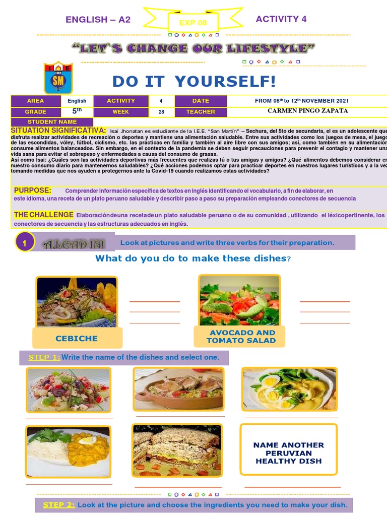 A2 - Activity 4-1 | PDF | Idiomas | Estudios de idiomas extranjeros