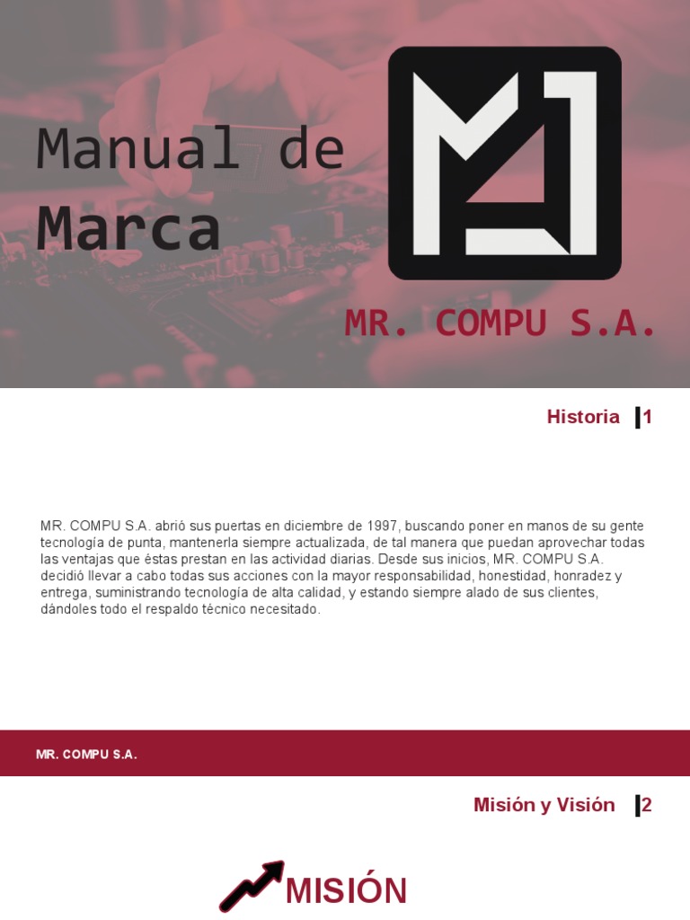 Manual de Marca - MR - Compu | PDF