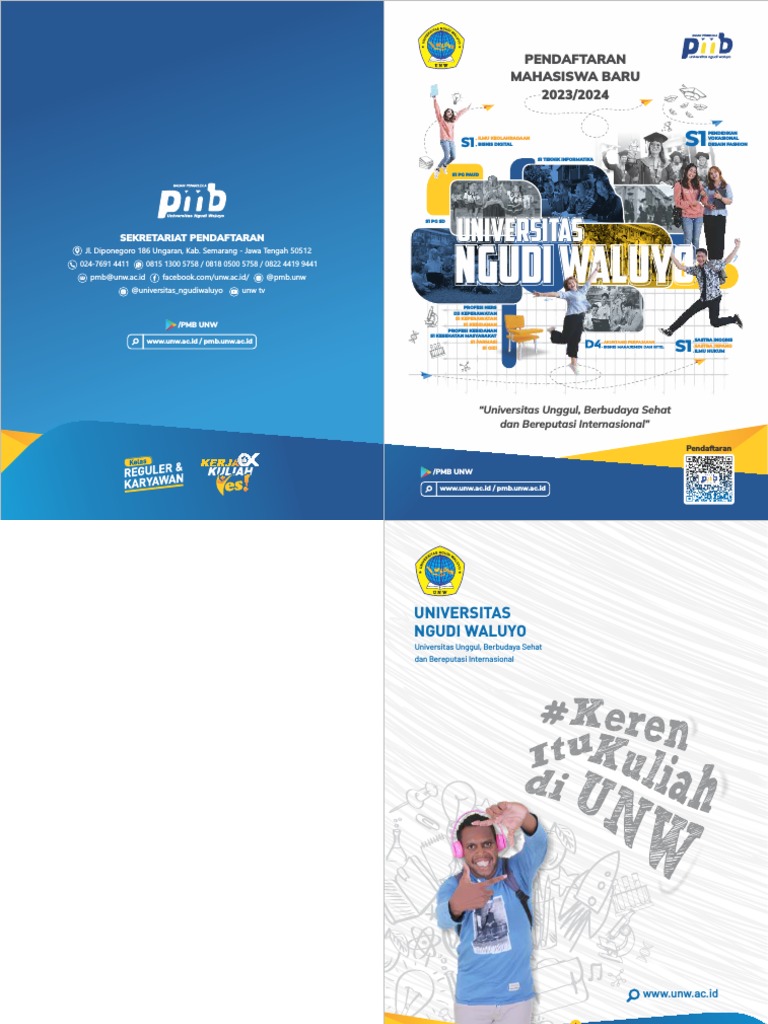 Booklet PMB UNW 2023-2024 | PDF
