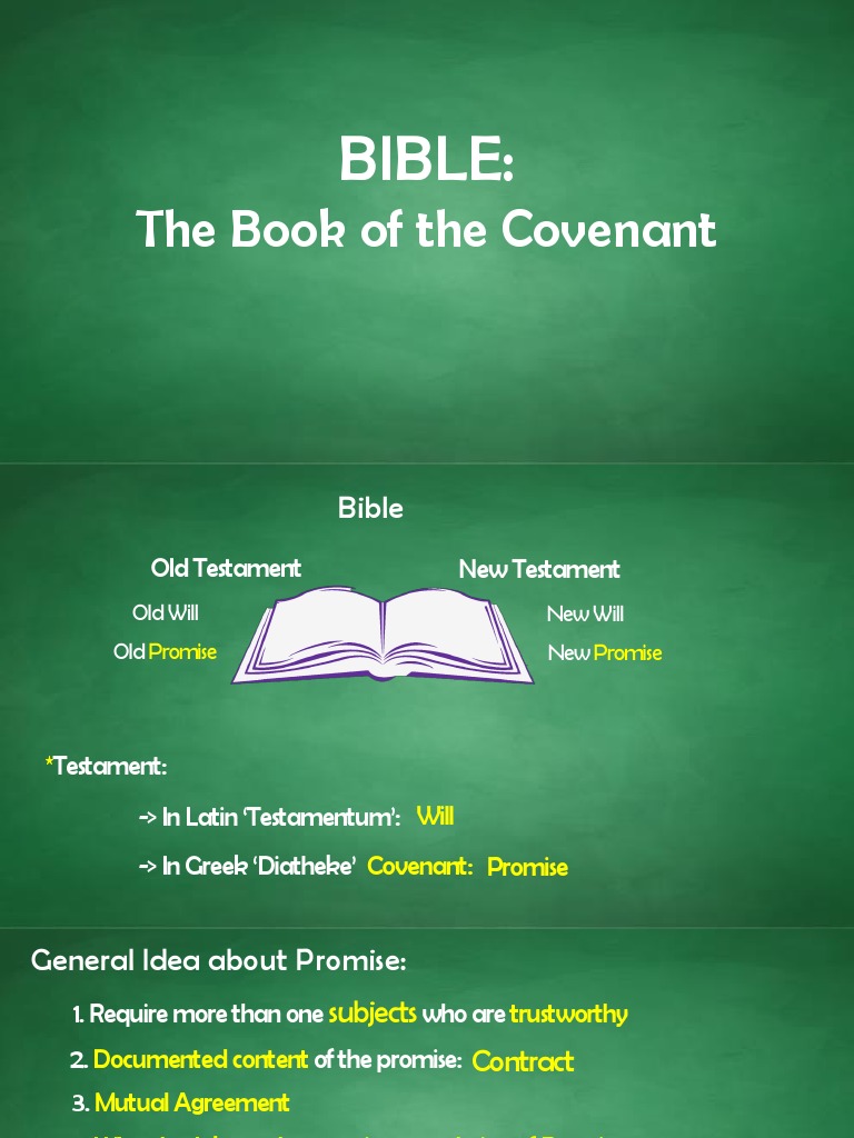 Bible The Book of Covenant PDF 1 | PDF