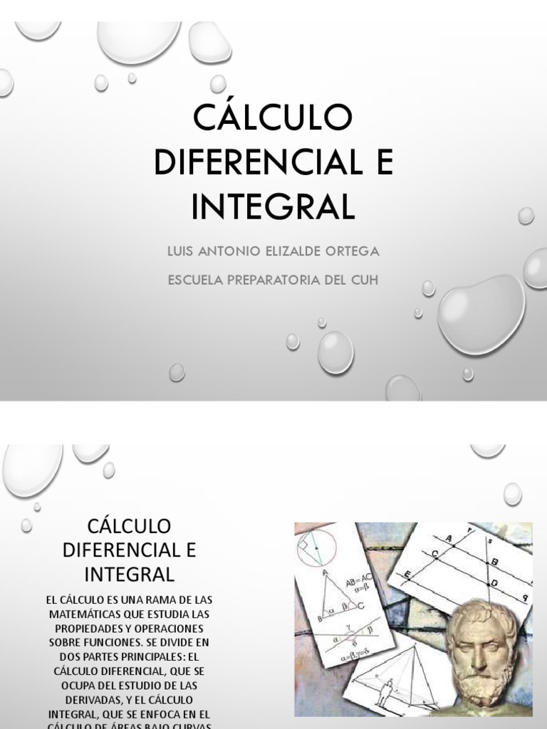 Cálculo Diferencial E Integral: Luis Antonio Elizalde Ortega Escuela Preparatoria Del Cuh | PDF ...