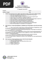 Ang Leon at Ang Daga (Isang Pabula) PDF | PDF