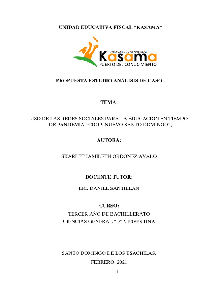 Estudio de Caso Final | PDF