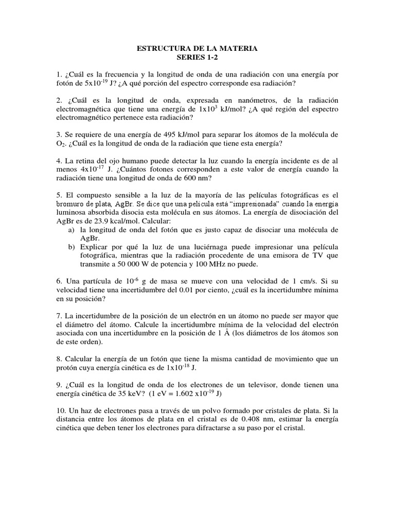 Serie 1 y 2, EDM | PDF