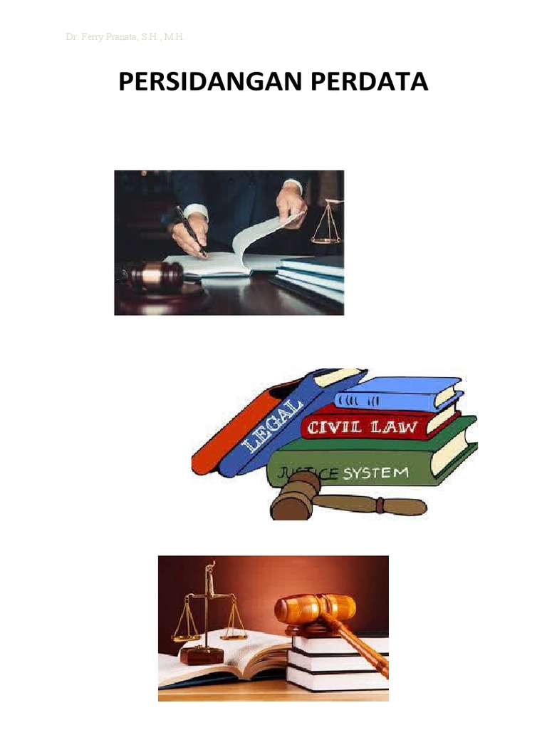 Alur Persidangan Perdata | PDF