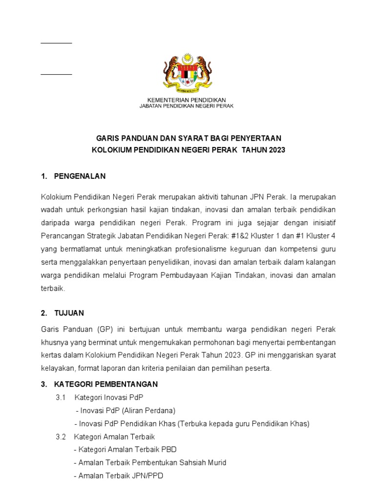 2 5 23 Panduan Dan Syarat Penyertaan Pembentangan Di Kolokium ...