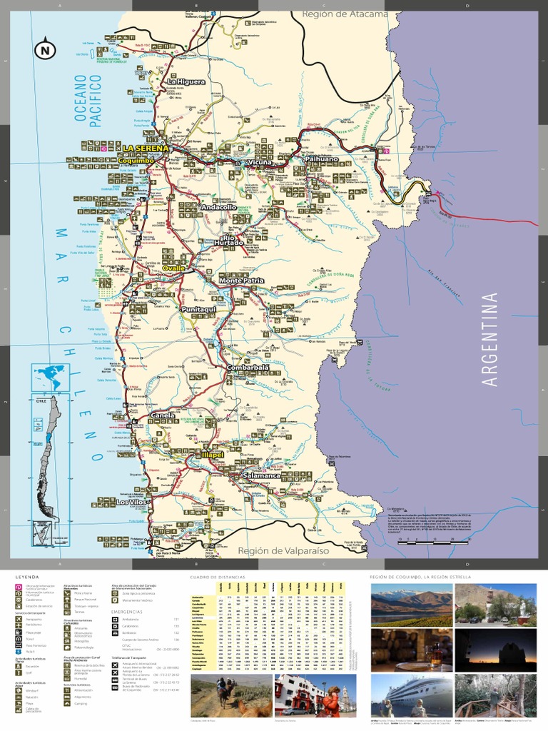 Mapa-Rutero-Sernatur-Coquimbo-2019 | PDF