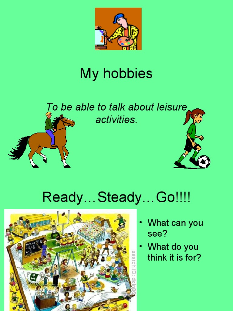 Hobbies Conversation Topics Dialogs Flashcards Fun Activit 78165 | PDF