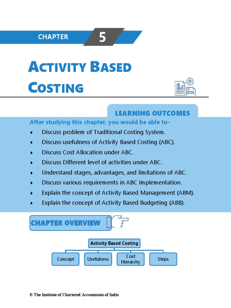 Chapter 5 Activity Based Costing | PDF
