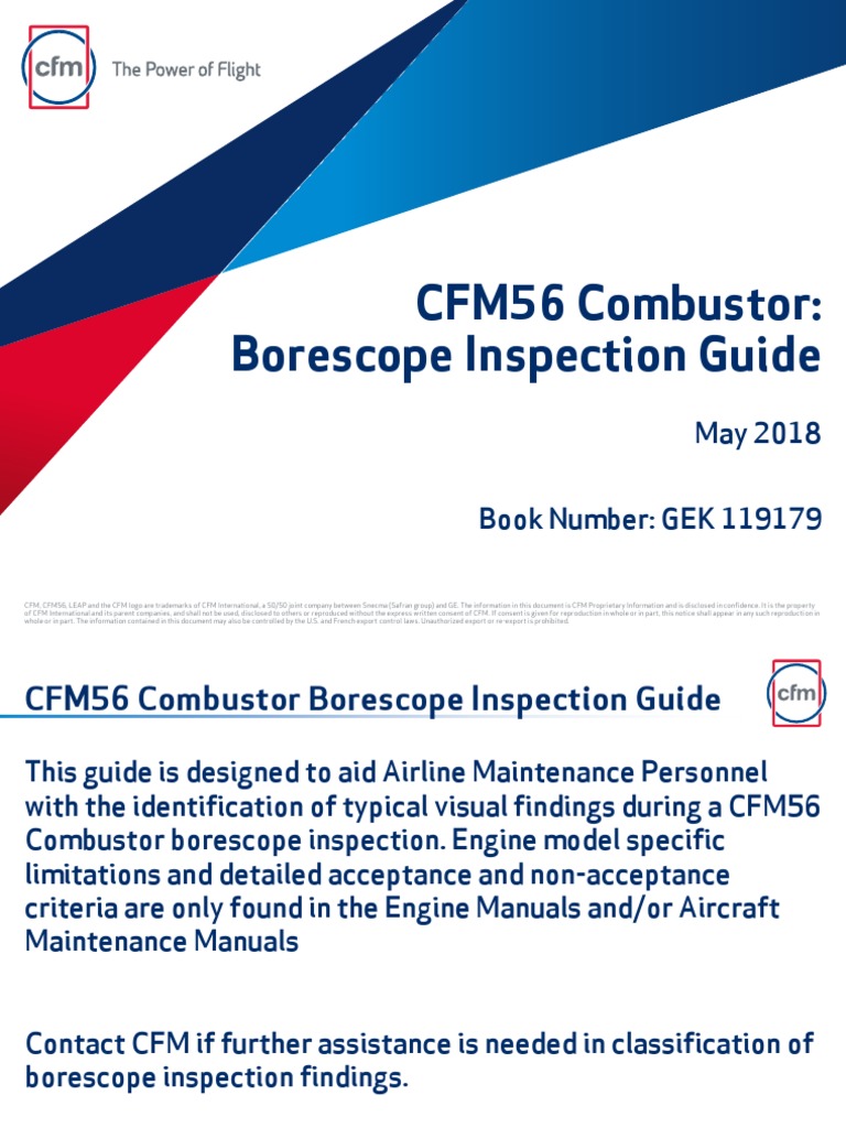 Combustor BSI Guide May2018 GEK 119179 | PDF