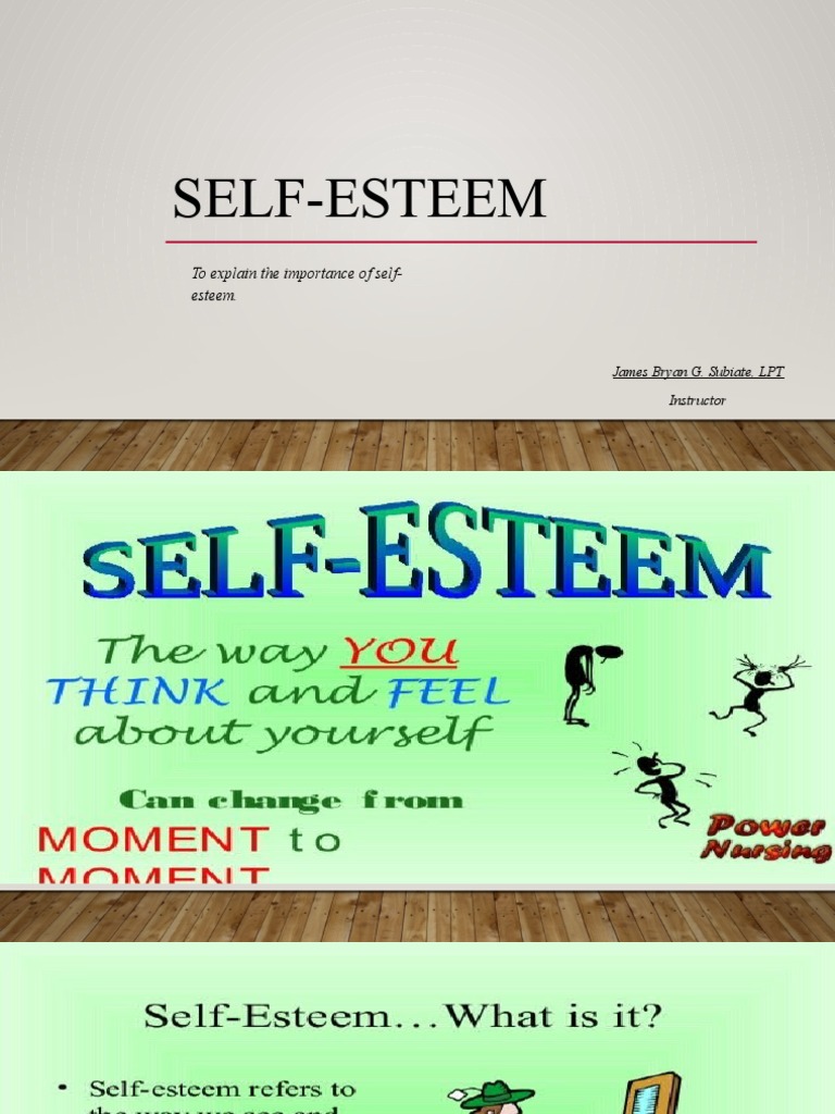 Lesson 3 Self Esteem | PDF