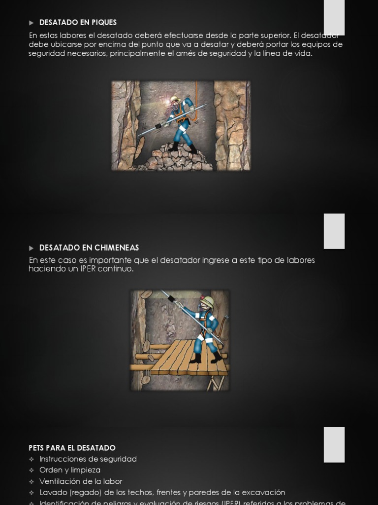 Unidad 6. Equipos Sostenimiento y Desate de Rocas-17-23 | PDF