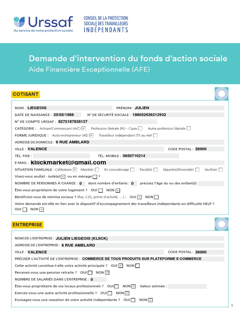 Formulaire-AFE-aide-financiere-exceptionnelle (2) (Signed) | PDF