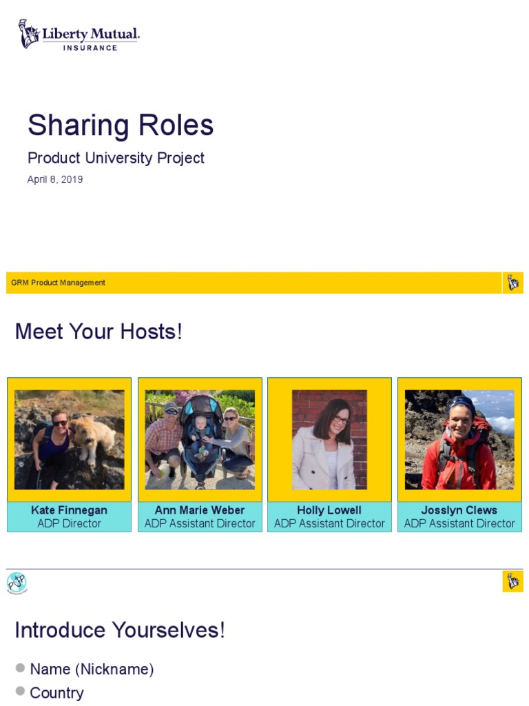 Sharing Roles | PDF