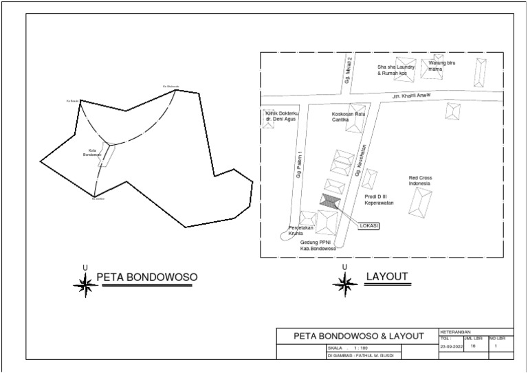 Peta Bondowoso & Layout | PDF