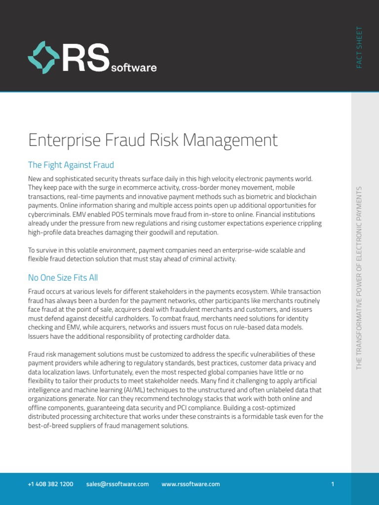 RS Fact Sheet EFRM | PDF