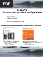 Check Your Understanding Questions: Chapter 8: Slaac and Dhcpv6 | PDF | I Pv6 | Internet