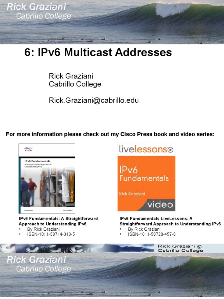 6 Multicast RickGraziani | PDF