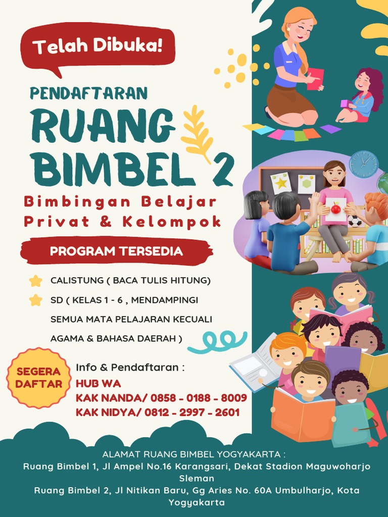Brosur Ruang Bimbel | PDF