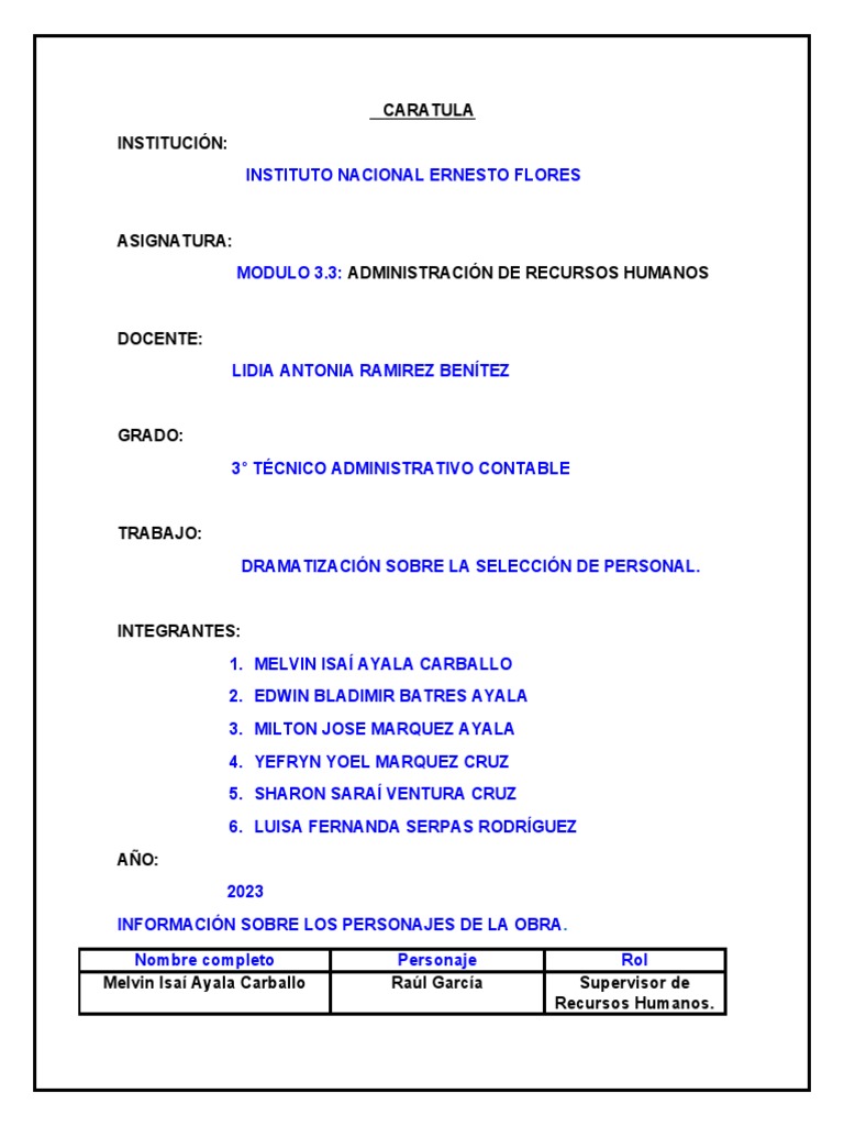 Guion Sobre La Entrevista de Trabajo Del Modulo 3.3 | PDF | Plan de estudios | Business