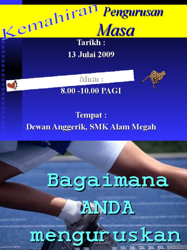 Pengurusan Masa pelajar-eSK | PDF