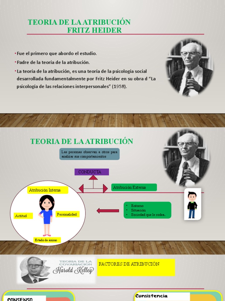 Teoria de La Atribución | PDF