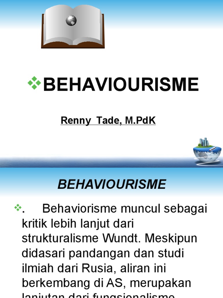 Psikologi Aliran Behaviorisme | PDF