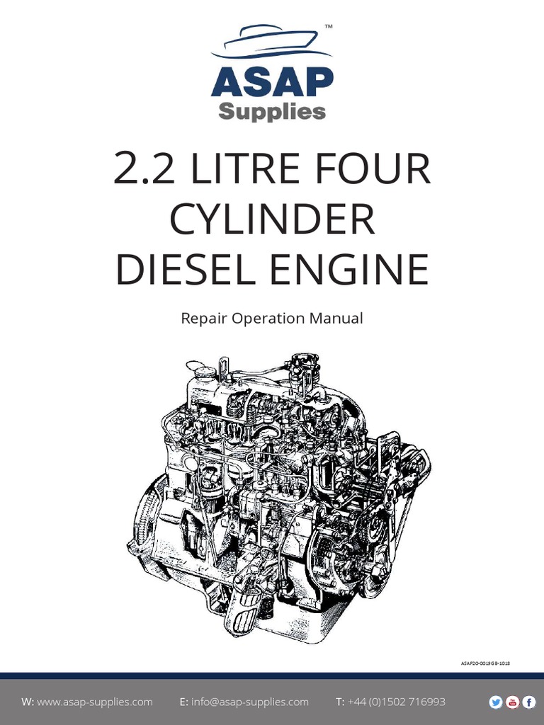 2.2L BMC Diesel Engine Repair Manual | PDF | Home & Garden | Computers