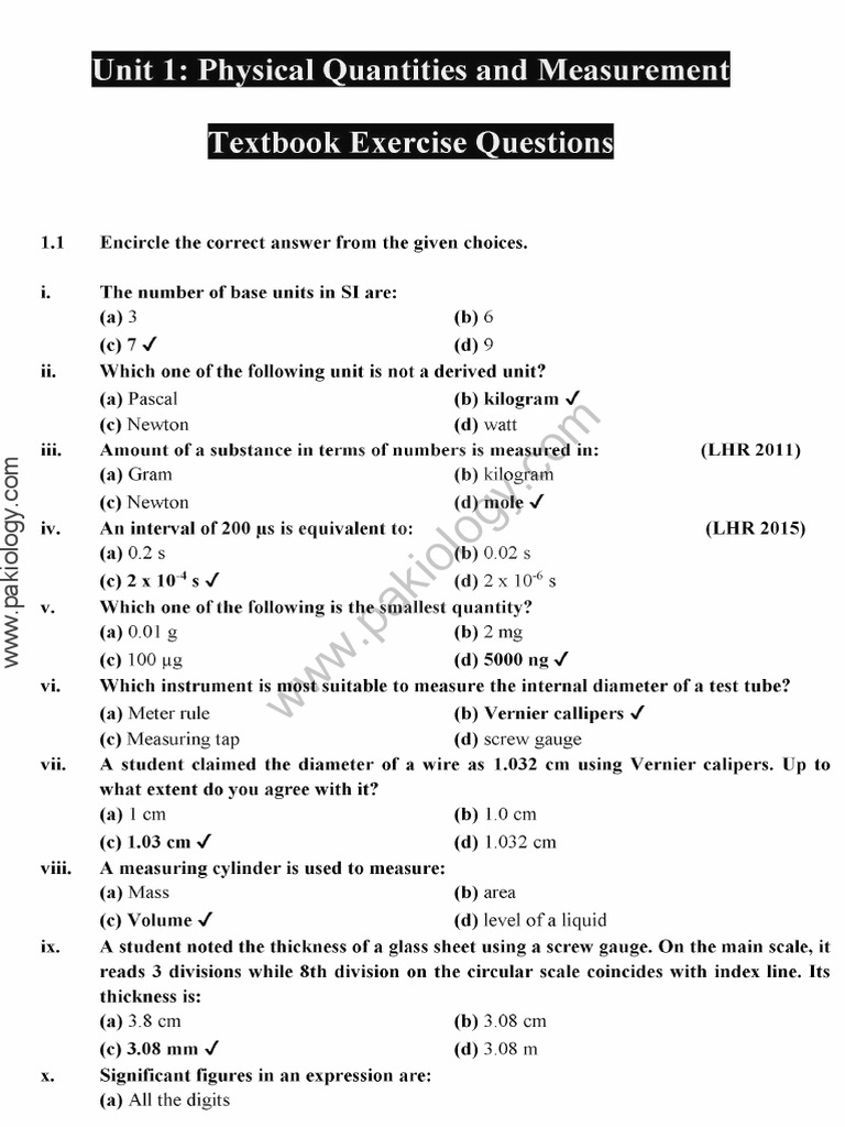 9th Class Physics | PDF