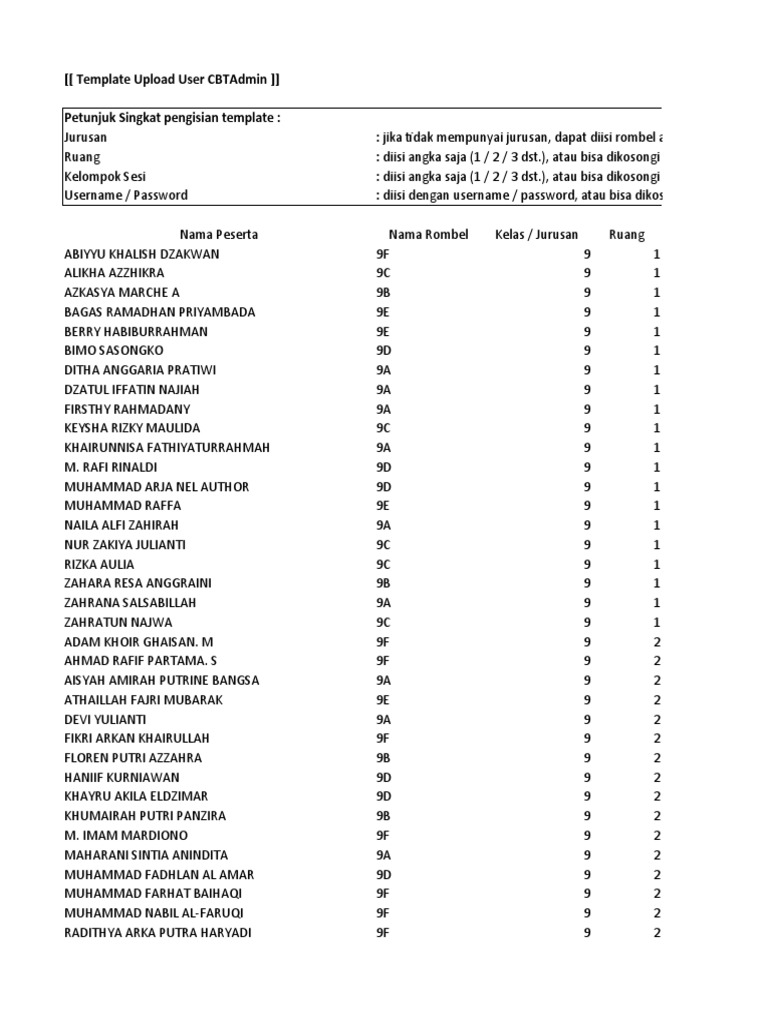 Temp User Cbtadmin | PDF