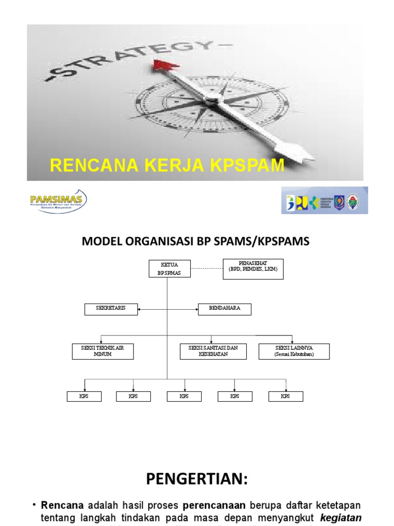 Rencana Kerja KPSPAMS | PDF