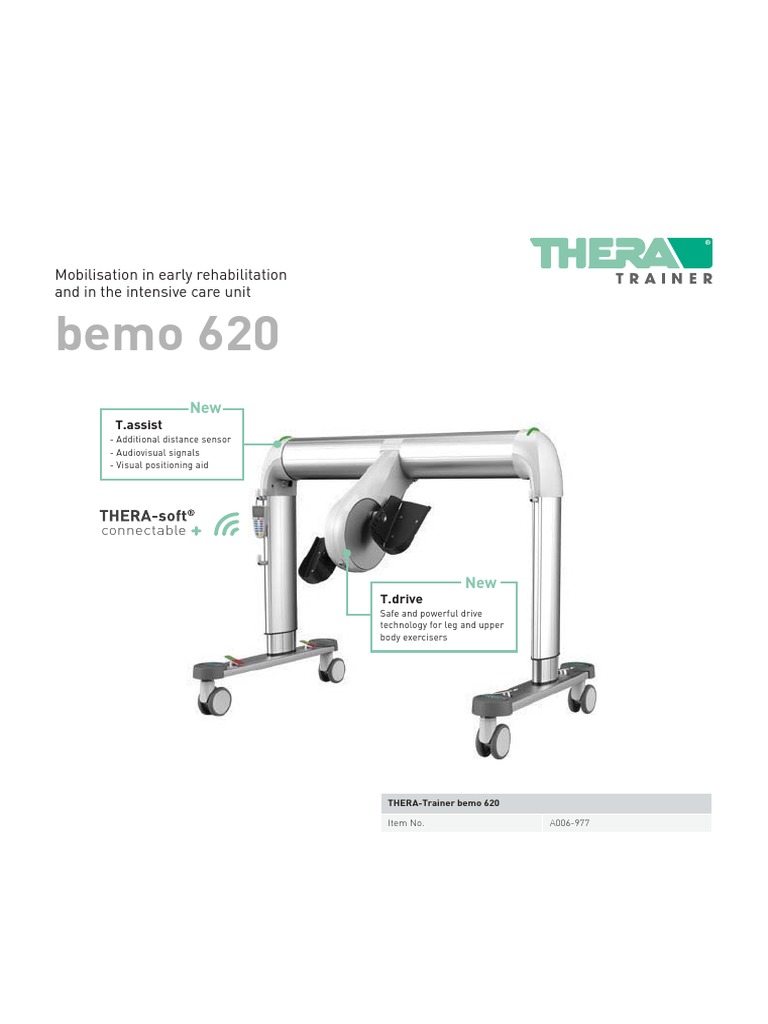 Early Mobilisation with THERA-Trainer Bemo | PDF