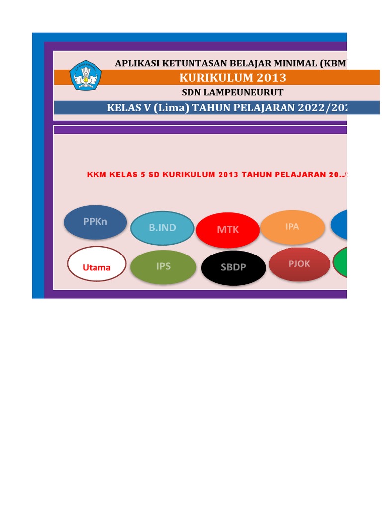 KKM Kls 5 Mina | PDF