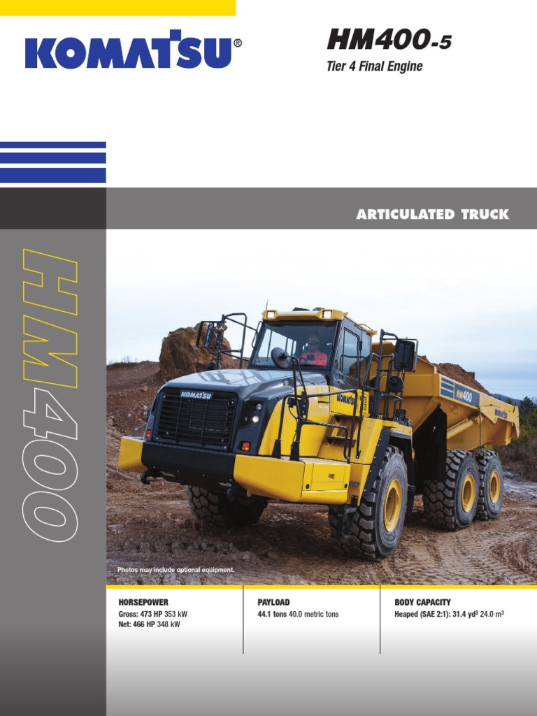 Komatsu_HM400-5_articulated-truck | PDF