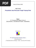 Contoh HSE Plan | PDF | Occupational Safety And Health | Risk