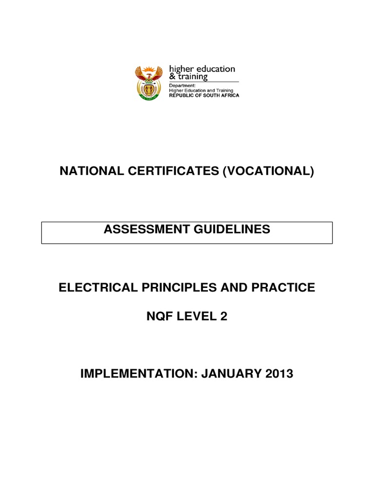 AG Electrical Principles and Practice L2 | PDF