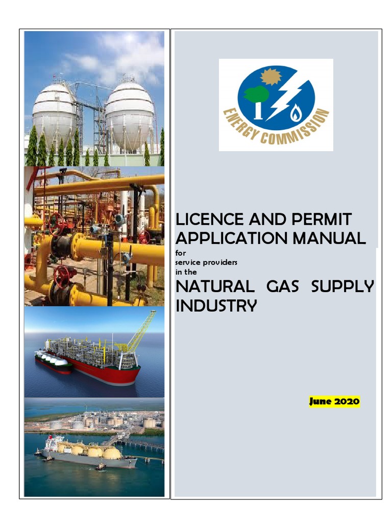 Natural Gas Licence Manual - 2022 | PDF