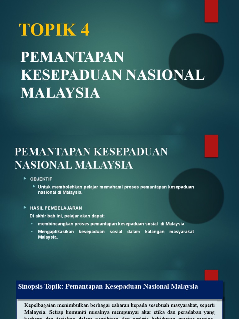 MPU 1013-Topik 4 | PDF