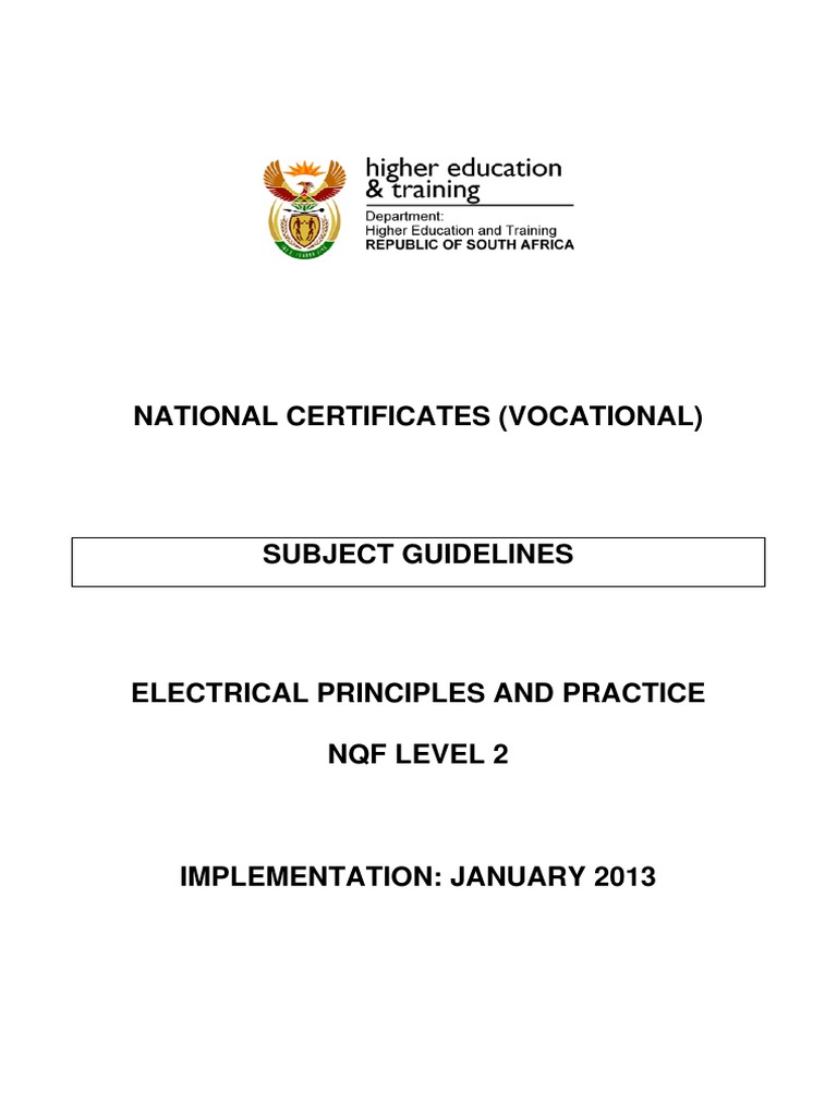 SG Electrical Principles and Practice L2 | PDF | Electrical Resistance ...
