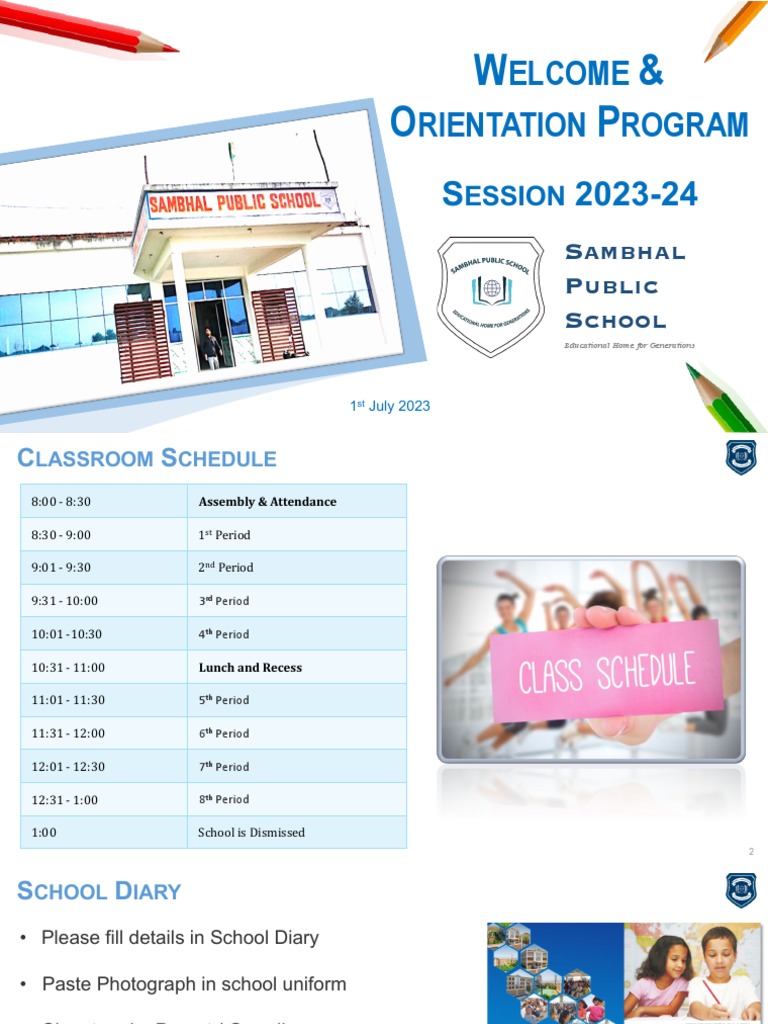 SPS - Orientation Program | PDF