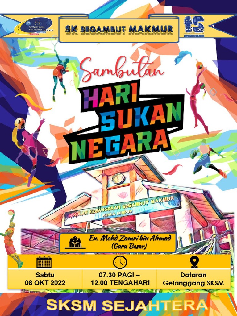Anyflip Buku Program Hari Sukan Negara 2022 | PDF
