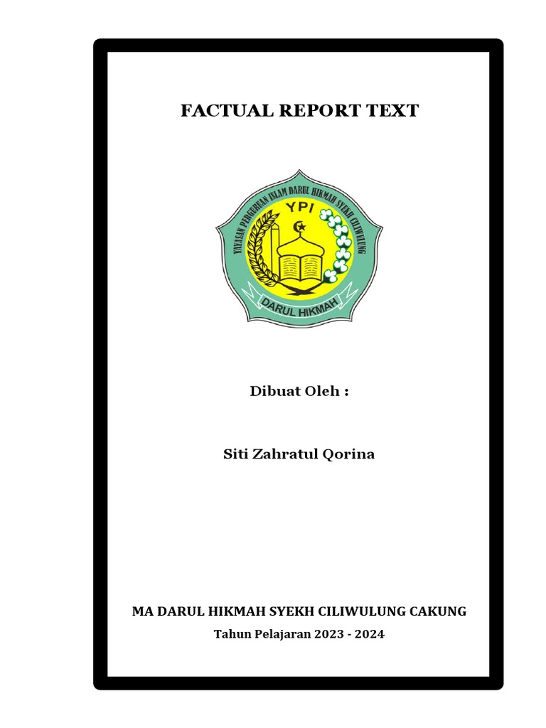 Factual Report Text | Download Free PDF | Types Of Volcanic Eruptions ...