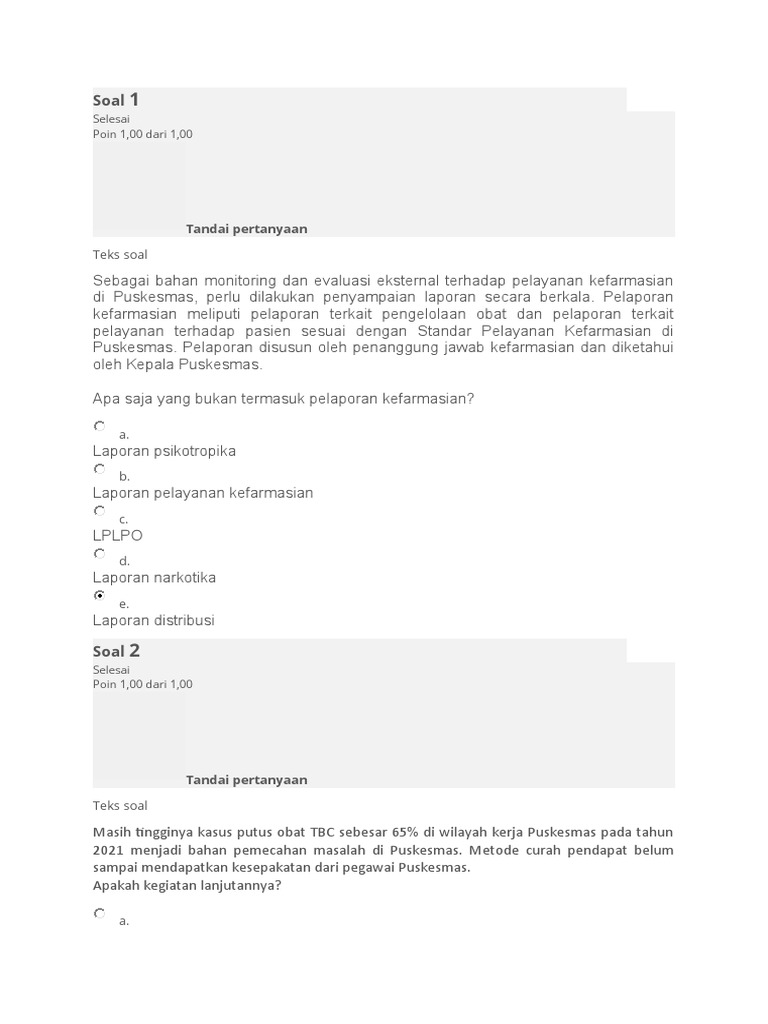 Soal Kompre MP 2023 | PDF