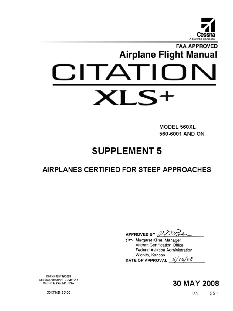 56XFMB AFMS 5R0 Steep Approach | PDF | Runway | Airplane