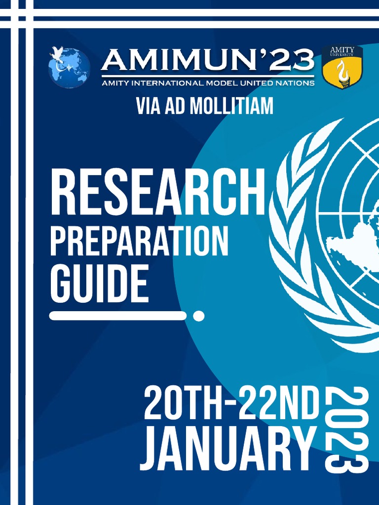 AMIMUN'23 Research Preparation Guide | PDF