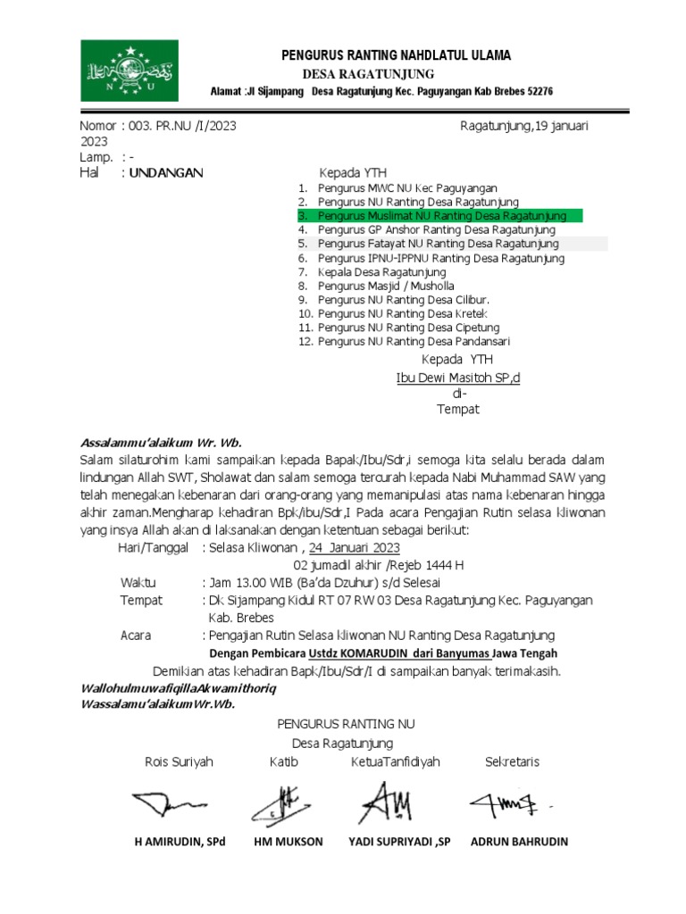 IBU DEWI MASITOH SP, D | PDF