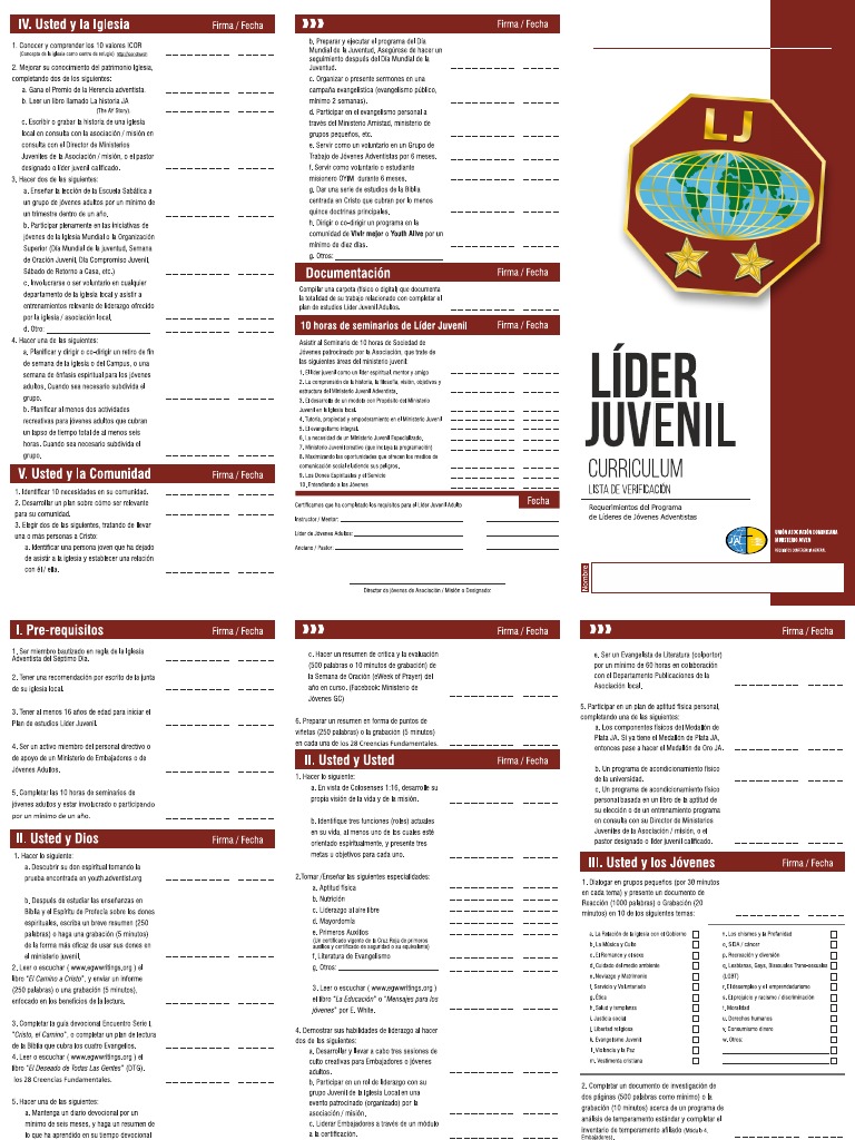 Requisitos LJA-Tarjeta | PDF