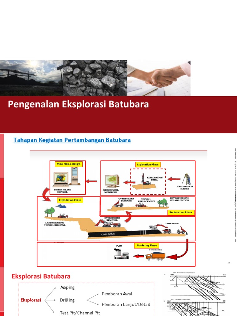 Pengenalan Eksplorasi Batubara | PDF