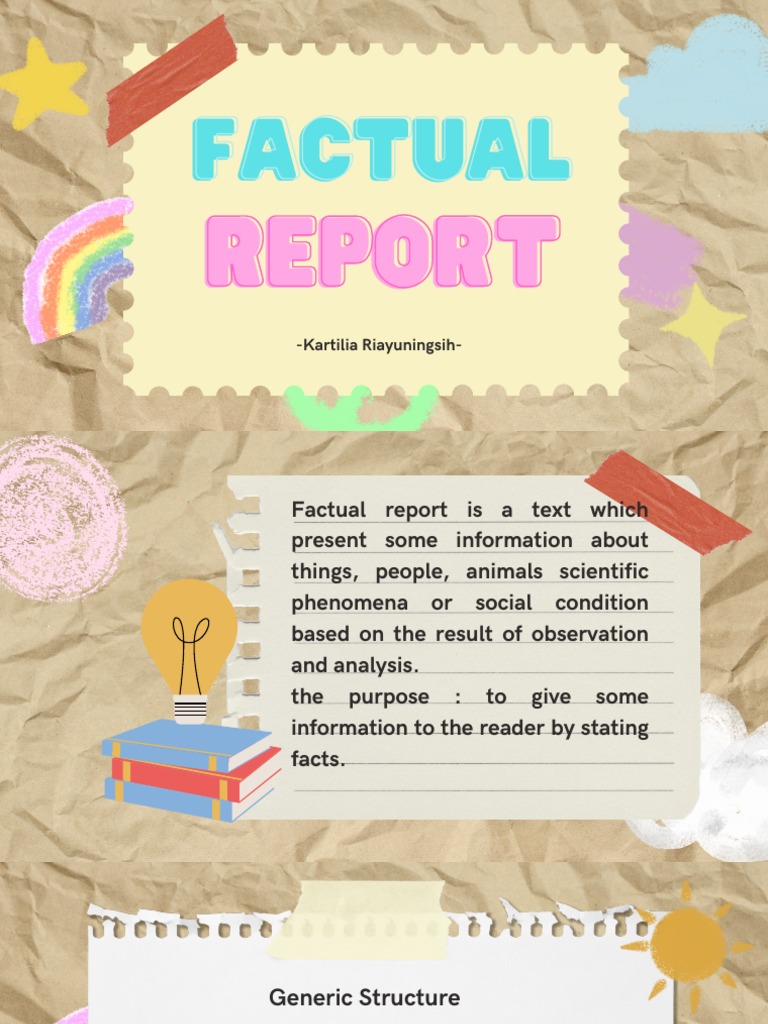 Factual Report | PDF | Language Arts & Discipline | Science & Mathematics